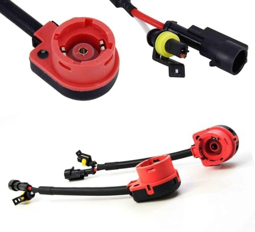 Amazon.com: iJDMTOY Pair D2S D2R Bulbs Adapter Connector Plugs ...