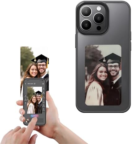 Amazon.com: HabiWell DIY E-Ink Smart Phone Case Rear Projection Ink ...