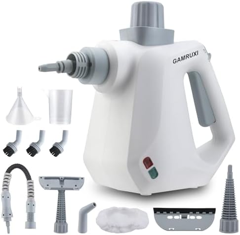 Amazon.com - Handheld Pressurized Steam Cleaner with 11 Attachments ...