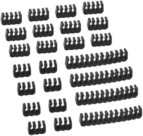 Amazon.com: Generic PC Cable Comb, 24 Pack Cable Combs, Cable Manager ...