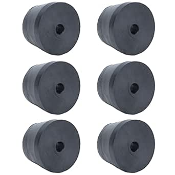 Anti-Vibration Foot Pads 6 Pieces Noise Reduction Air Compressor Rubber ...