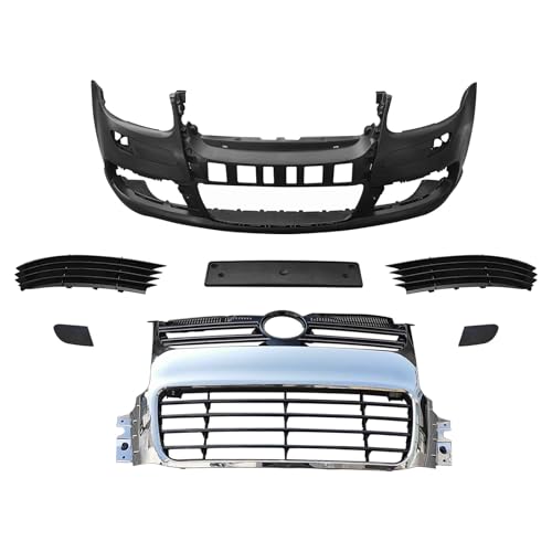 R32 Style Front Bumper Cover W/Grille Replacement For - Want It All