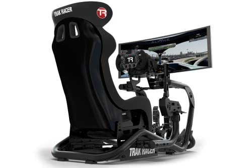 Trak Racer TR-8 Pro Racing Simulator Cockpit with GT Seat - Black ...