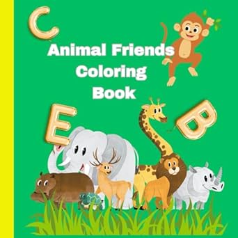Animal Friends Coloring Book: Kay, Cutie: 9798327342842: Amazon.com: Books