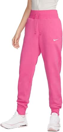 Amazon.com: Nike Sportswear Phoenix Fleece Women's High-Waisted Joggers ...