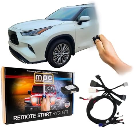 Amazon.com: MPC Remote Start Kit Compatible with Toyota Highlander ...