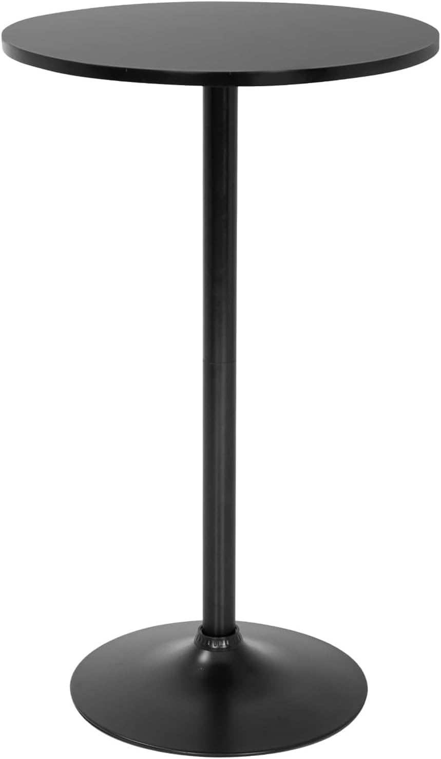 Amazon.com: Round Bar Table 40" Height Modern Pub Table with Solid Top ...