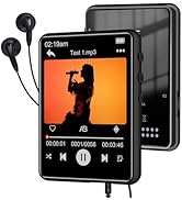 ZAQE 64GB MP3 Player with Bluetooth 5.3, 2.4 inch Full Touchscreen ...