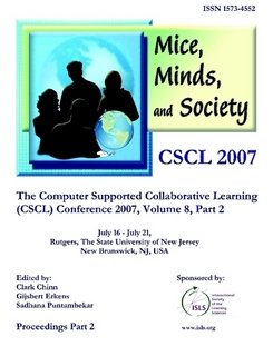 The Computer Supported Collaborative Learning (CSCL) Conference 2007 ...