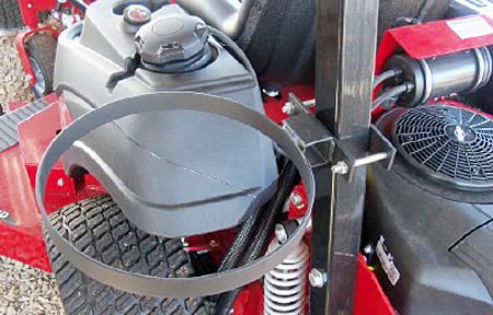 Amazon.com: 5 Gallon Bucket Holder - Clamp on ROPS Mount for Zero Turn ...