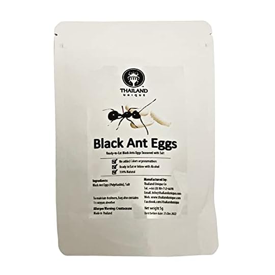 Thailand Unique Black Ant Eggs - 5 G bag of this High Protein ...