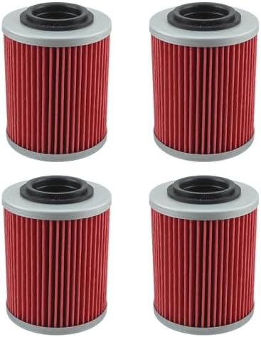 Amazon.com: Topkidame 4Pcs Oil Filter Fit for Can-Am Outlander 330 400 ...
