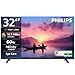Philips 80 cm (32 inches) 6100 Series Frameless HD Smart LED Google TV ...