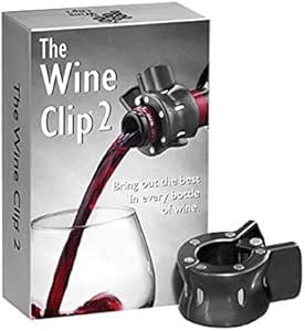 Amazon.com: The Wine Clip Magnetic Wine Conditioner: Wine Pourers: Home ...