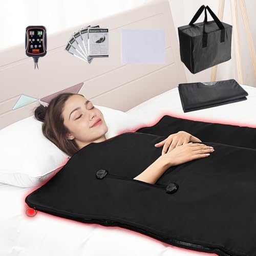 Amazon.com : VEVOR Sauna Blanket for Detoxification, Portable Far ...