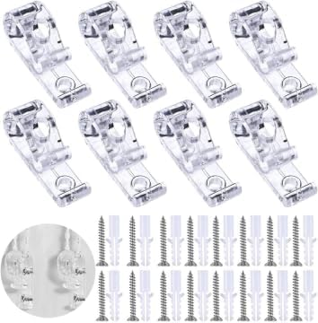 Blind Cord Safety Device, 8Pcs Blind P Clips with 16 Screws and 16 ...