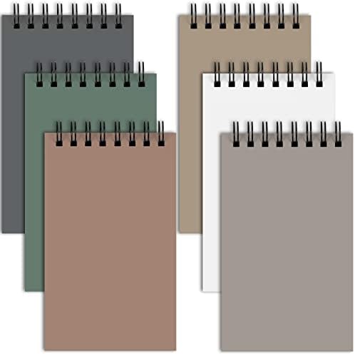 Amazon.com : wavamawa Small Spiral Notebook 3x5 inch Pack of 20 little ...