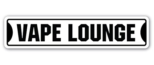 Amazon.com: VAPE LOUNGE Street Sign vaping smoking vapor e cigarette ...