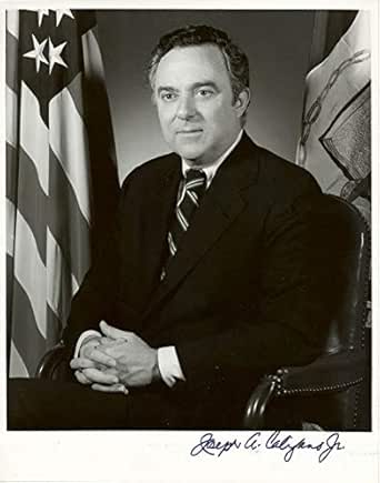 Amazon.com: Joseph A. Califano Jr. - Photograph Signed : Collectibles ...