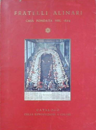Fratelli Alinari Color Reproductions, Catalog - Riproduzioni a colori ...