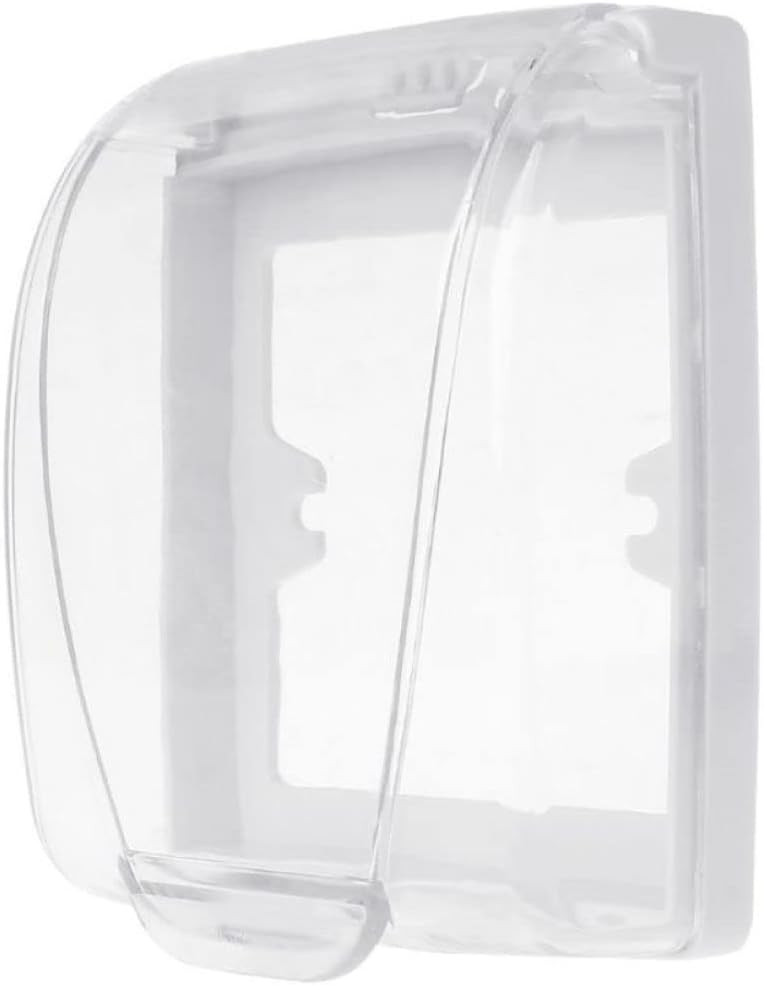 Waterproof Switch Cover Box Plastic Clear Wall Light Panel Socket Guard ...