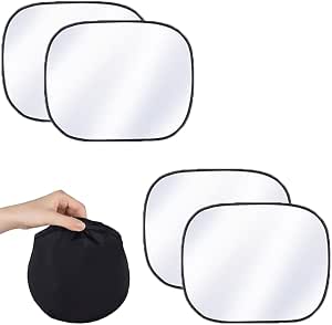 Amazon.com: POAYXRE 4 x Car Side Window Sun Visor, Mesh Fabric Window ...