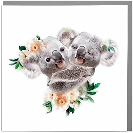 Lola Design - Wildlife Botanical Greeting Cards - Blank Cards and ...