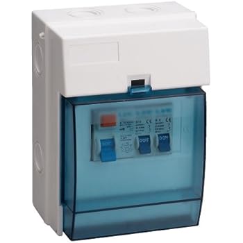 Garage Consumer Unit Weatherproof IP65 for Outdoor Using 63A RCD ...