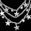 Amazon.com: Pants Chains Multi-Layer Star Charm Jean Chains Accessory ...