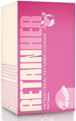 Amazon.com : RetainHer Dental Retainer Cleaner – Effective Cleaning for ...
