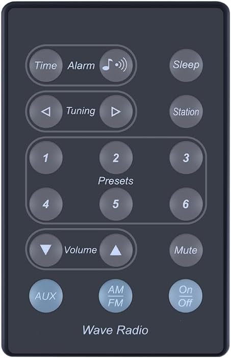 Amazon.com: Young Replaced Remote Control FIT for Bose Wave Radio CD AWR131 AWR1-1W AWR1-1G AWR1 ...