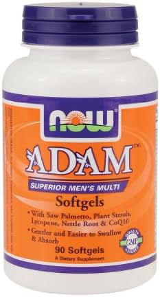 Amazon.com: Now Foods Adam Men's Multiple Vitamin - 90 Softgels 8 Pack ...