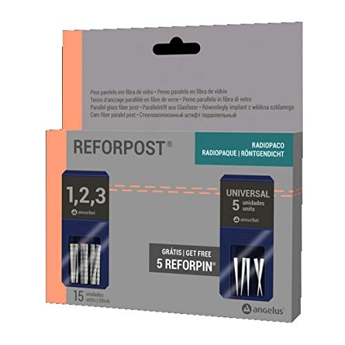 Angelus Reforpost Fibre Glass 15 Post Refill Size 1 : Amazon.in: Health ...
