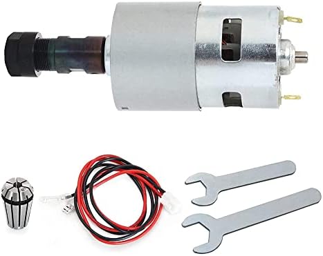 Genmitsu GS-775M 775 CNC-Spindelmotor mit ER11 Spannzangensatz, 24V ...