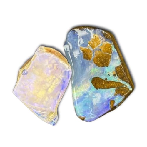 Amazon.com: Colorful Queensland Australia Raw Loose Yowah Opal Nuts ...