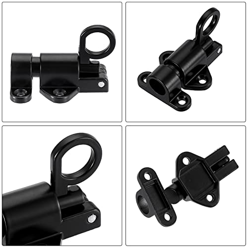 BTSKY 4PCS Aluminum Alloy Self-Closing Latches – Safety Automatic ...