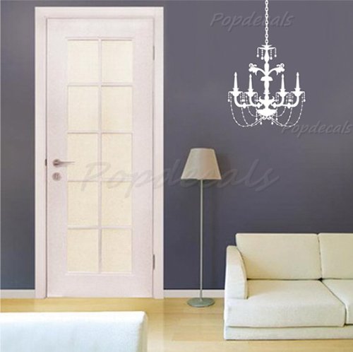 Amazon.com: Custom PopDecals - Chandelier C - Beautiful Tree Wall ...