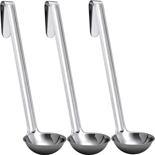Amazon.com: 1 Ounce Mini Stainless Steel Ladle: Kitchen Ladles: Home ...