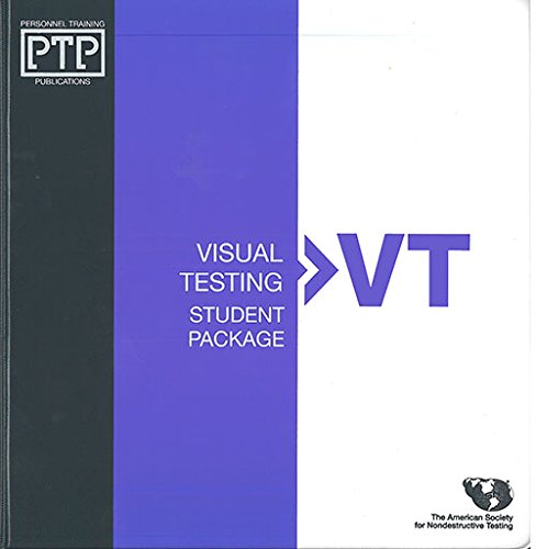 Visual Testing (VT) - Student Package: Asnt: Amazon.com: Books