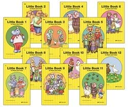 Little Books 1-12 - Abeka K4 4 Year Old Kindergarten Phonics Reading ...