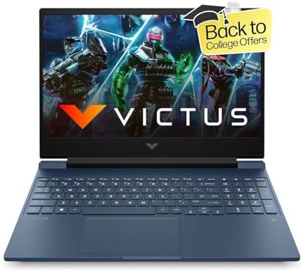 HP Victus, 12th Gen Intel Core i5-12450H, NVIDIA RTX 2050, 16GB DDR4 ...