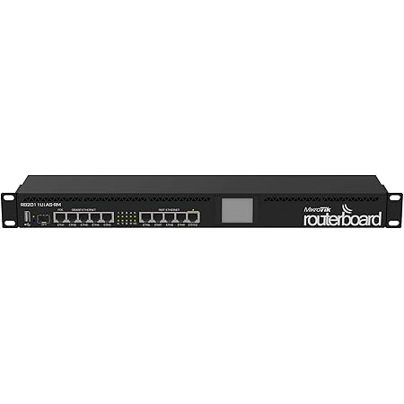 Amazon.com : MikroTik RB2011UiAS-RM Routerboard Rackmount 5xLAN 5xGbit ...