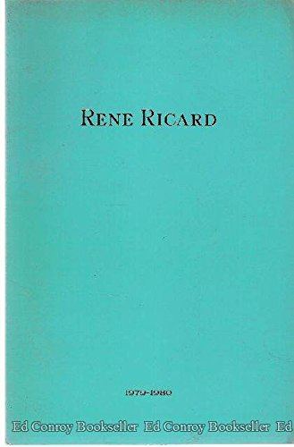 Rene Ricard 1979-1980: Ricard, Rene *Author SIGNED/INSCRIBED ...