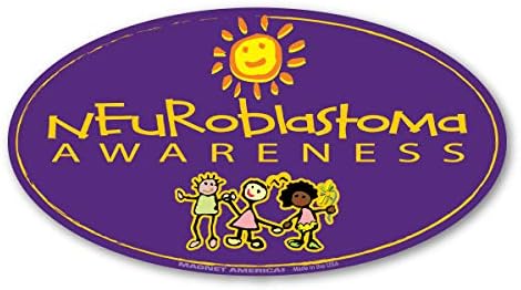 Amazon.com: Neuroblastoma Awareness Ribbon Magnet by Magnet America is ...