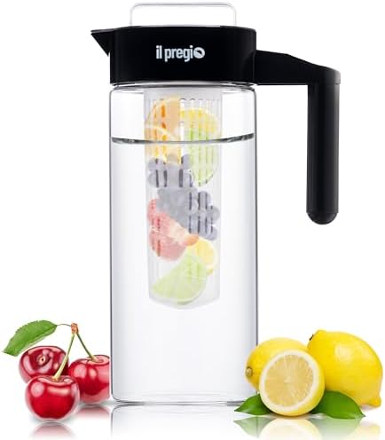 Amazon.com: Water Infuser Pitcher – Fruit Infuser Water Pitcher By Home ...