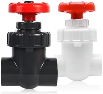 Amazon.com: 20/25/32/40/50/63mm UPVC Gate Valve Precision Flow Control ...