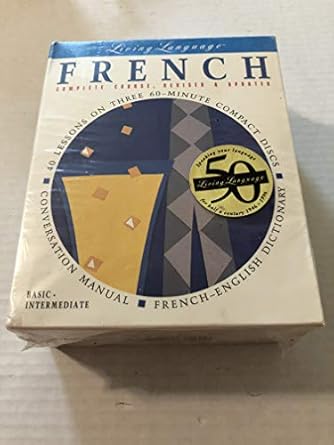 Amazon.com: Living French, Revised (cd/book) (Living Language ...