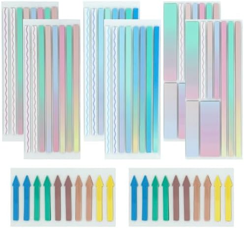 Amazon.com : HOOTNOTES Transparent Highlighter Strips (4-Pack ...