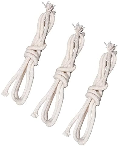 ALLY-MAGIC Oil Lamp Wicks, Replacement Oil Lantern Wicks Round Cotton ...