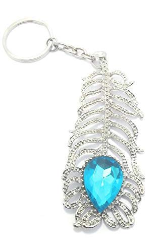Spotlight Lord Krishna Morpankh (Blue and Silver) Keychain for Good ...